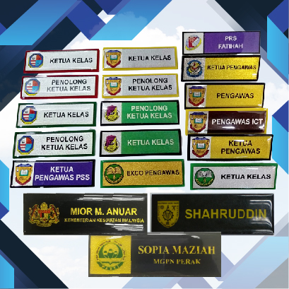 Epoxy Name Tag – Maxday Printing(M) Sdn.Bhd.